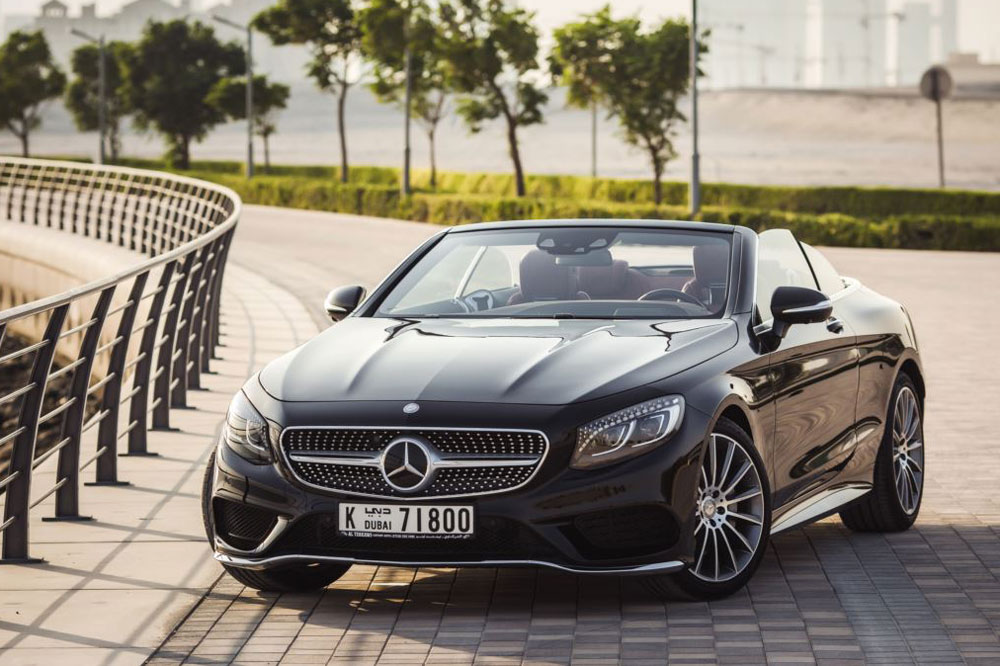 Rent Convertible Cars in Dubai. Mercedes, Bentley, Rolls Royce