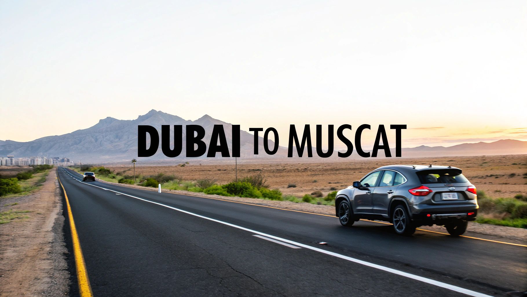 Dubai to Muscat by Road A Complete Driver's Guide