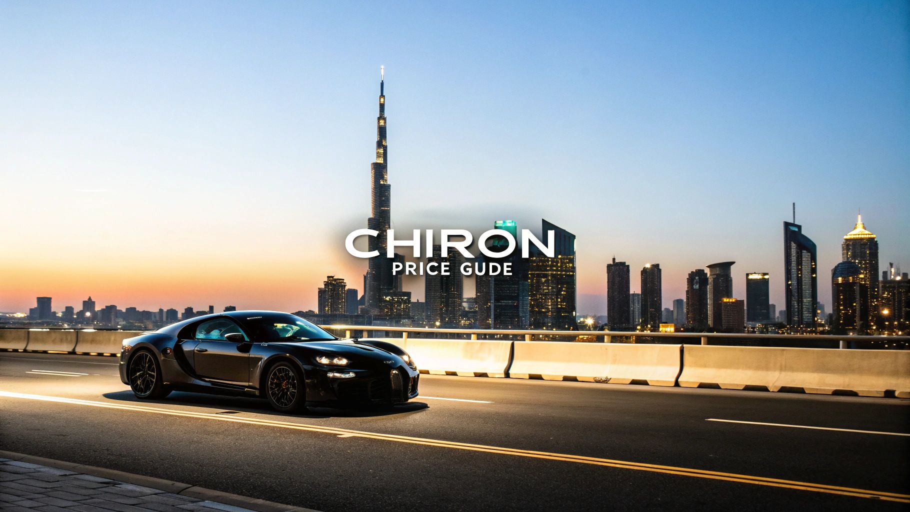 The Real Bugatti Chiron Price in Dubai A Hypercar Owner's Guide